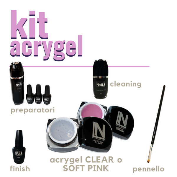 Kit Acrygel - London Nails Excellence